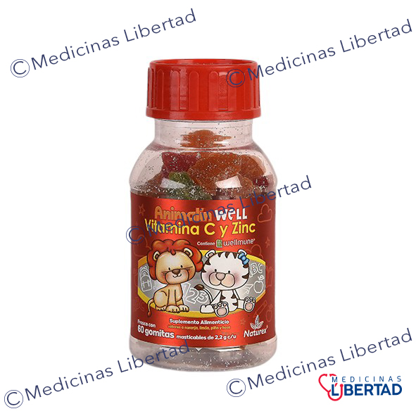 ANIMALIN WELL GOMITAS C/60PZS | Medicinas Libertad